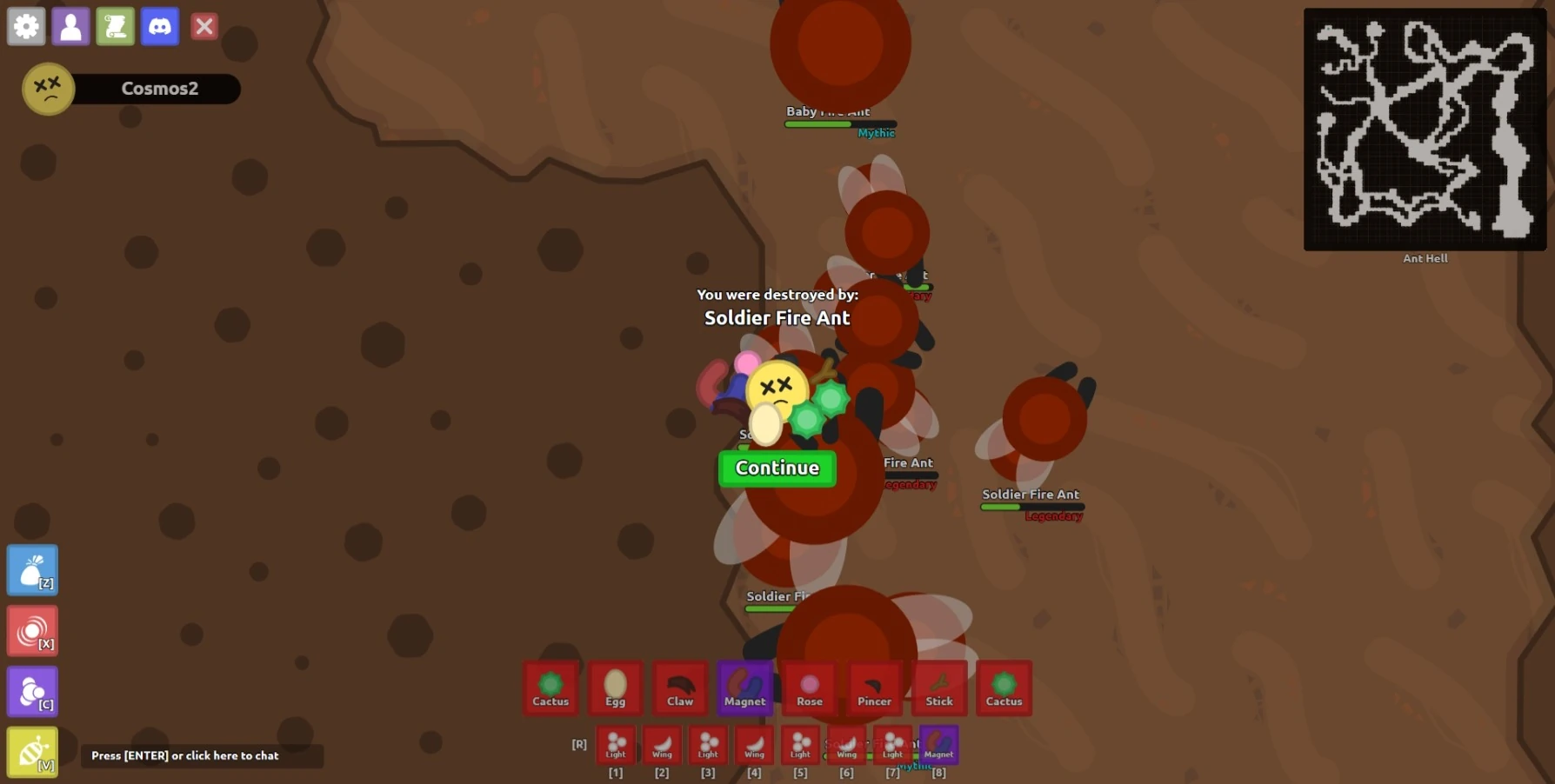 I'm Never Going To Mythic Zone In Ant Hell Ever Again Because... | Fandom