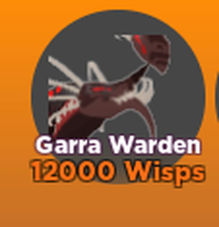 Hmm, Garra warden. | Fandom