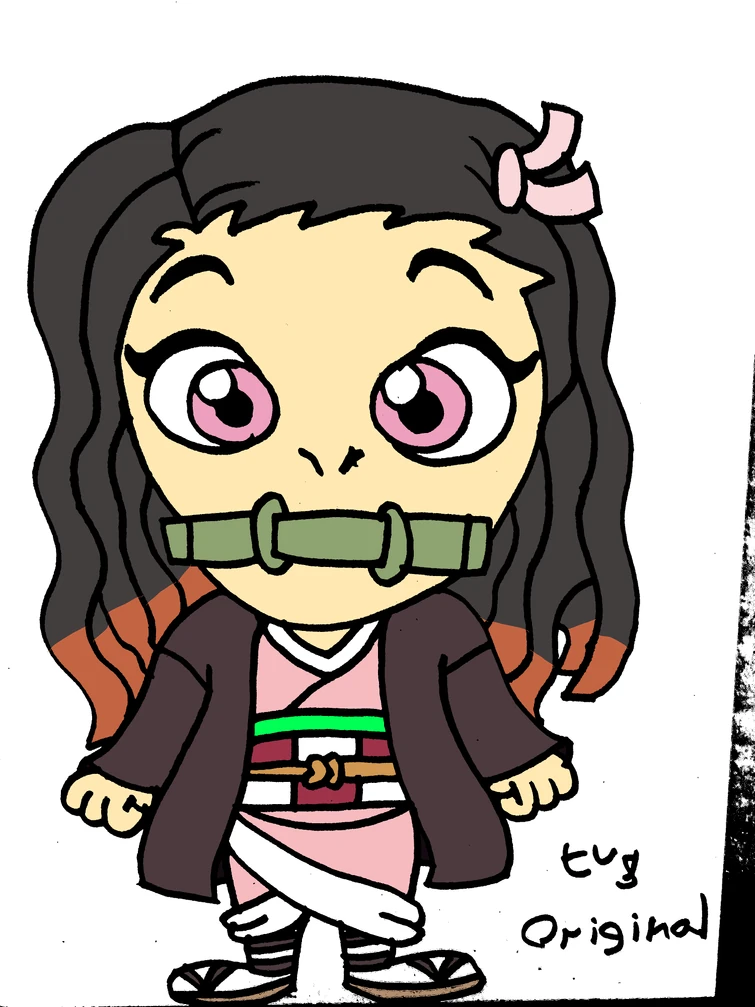 My chibi drawing of Nezuko | Fandom