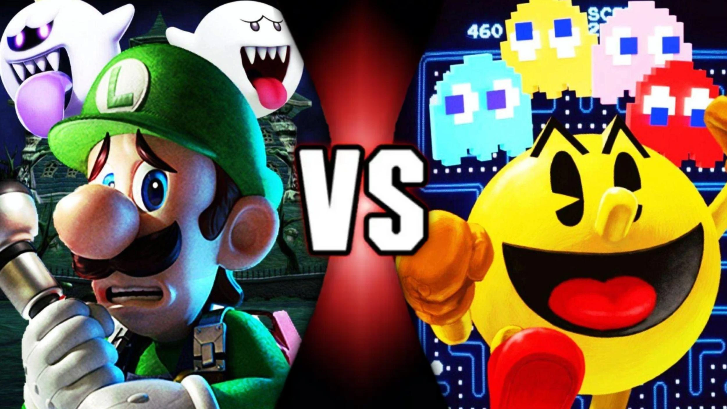 Luigi vs Pac-Man | Fandom