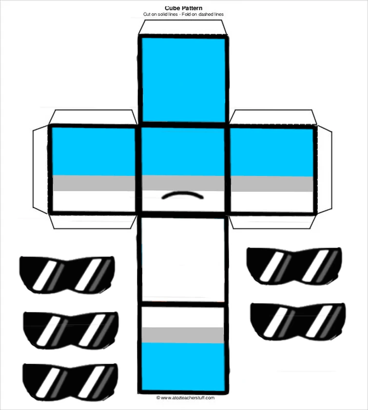 made 2 papercrafts of cubes | Fandom