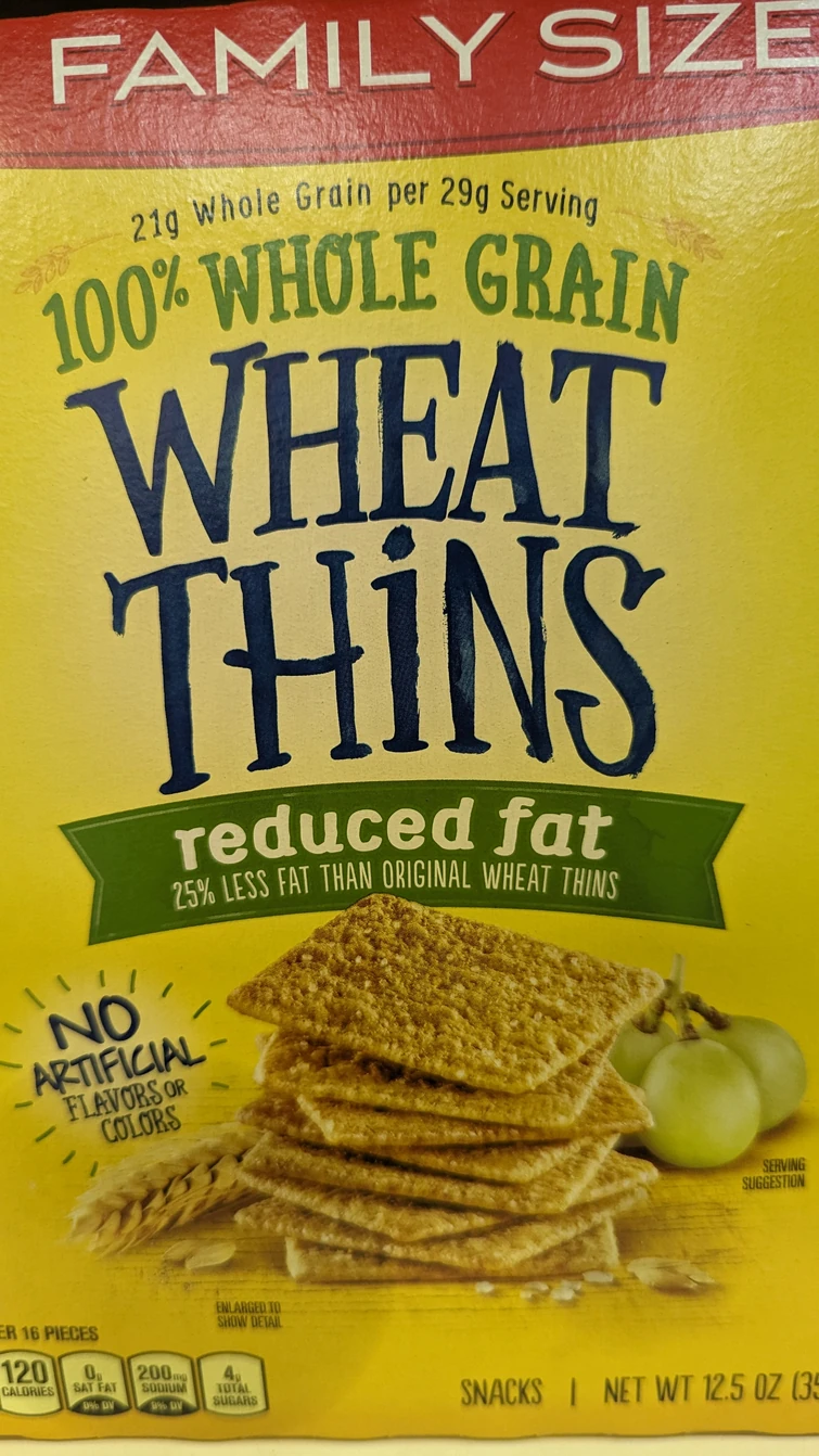 Wheat thins spotted irl | Fandom