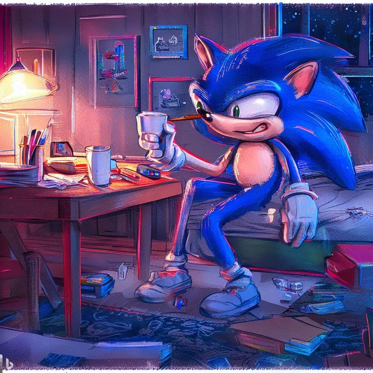 Some Bing Image Creator Sonic art I generated | Fandom