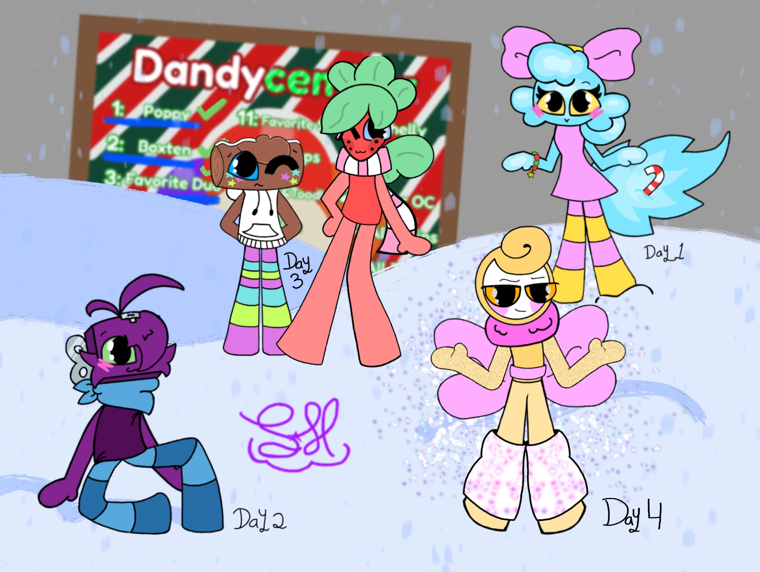 DANDYCEMBER DAYS 1-4 [FINALLY DONE] | Fandom