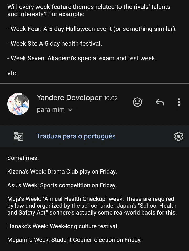 New information about the rivals. | Fandom