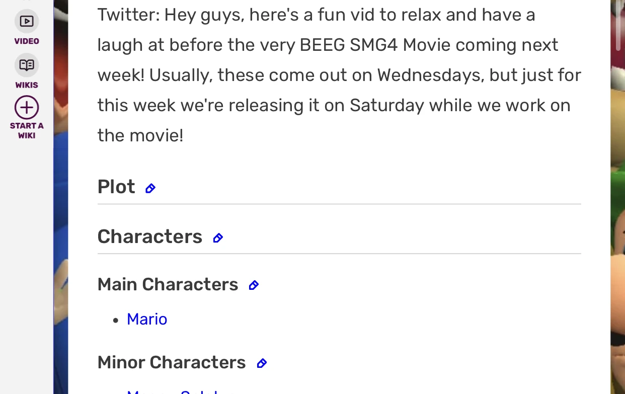 Day 1 of waiting for the plot edit for “Mario reacts to Nintendo memes ...