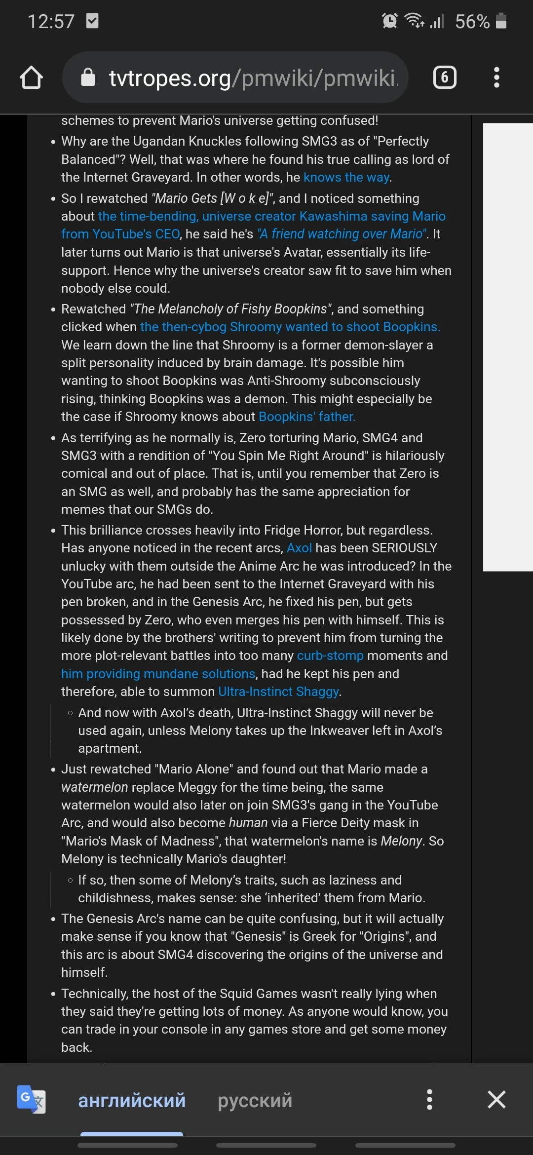 2 comments to TV Tropes. | Fandom