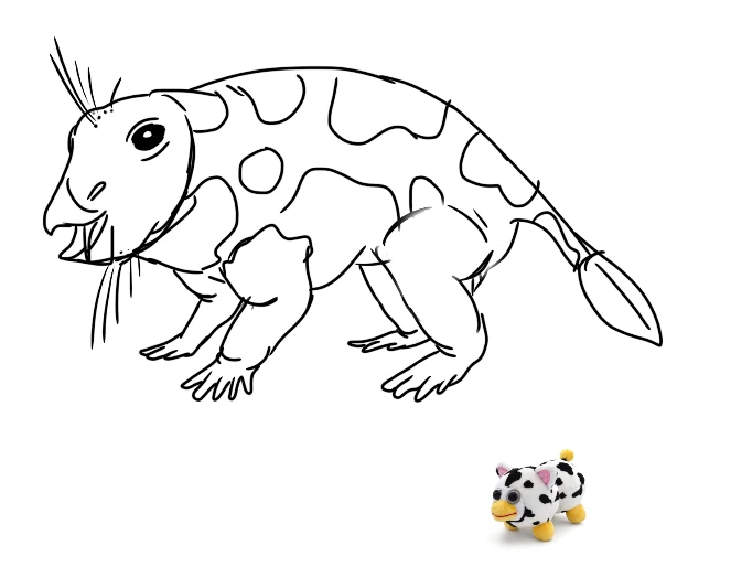 Peepy as a dicynodont ig | Fandom