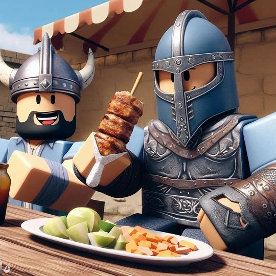 When robin goes into a shwarma eating competition against wotan ...