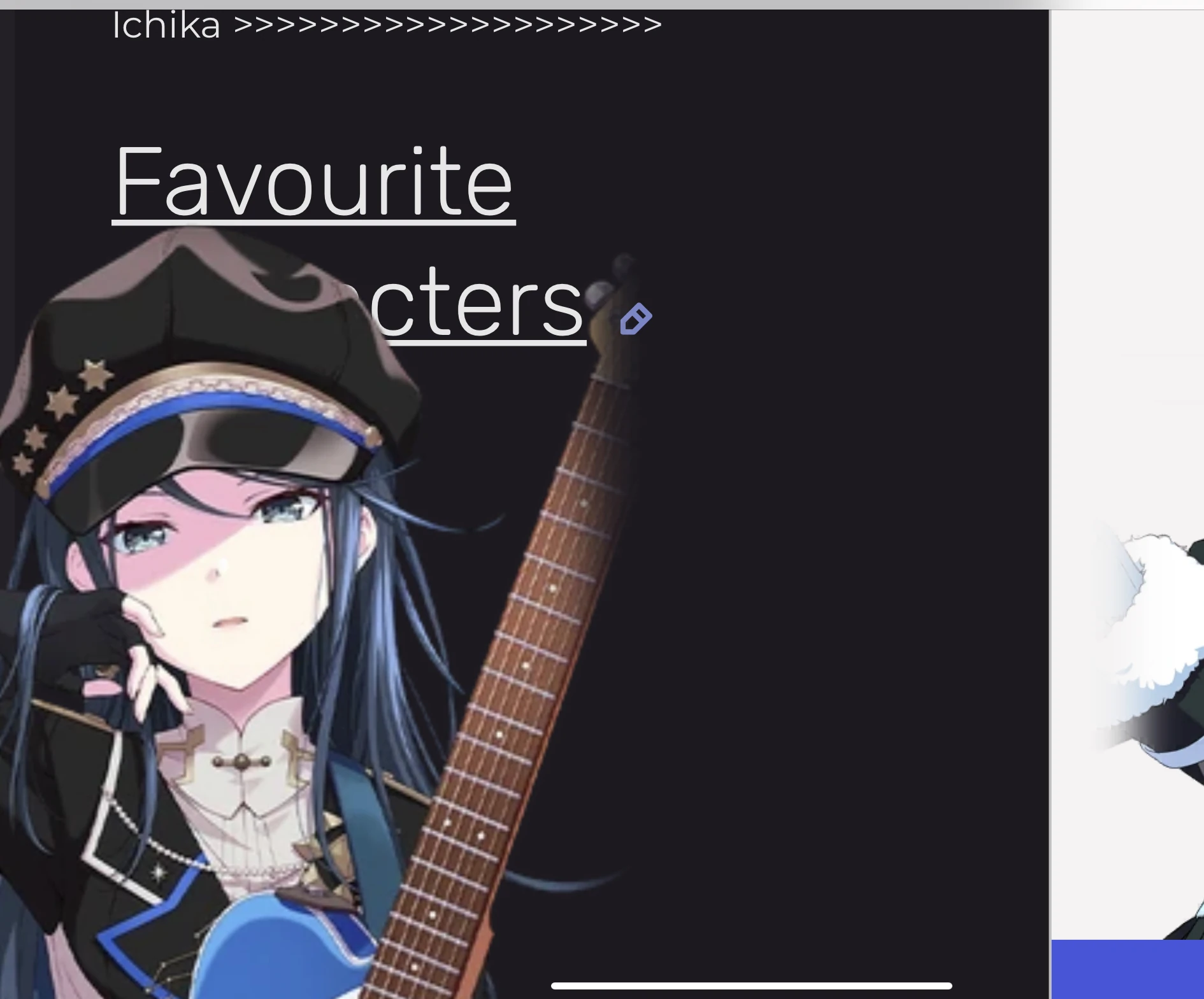 Guys how do you put characters on the side of ur profile | Fandom