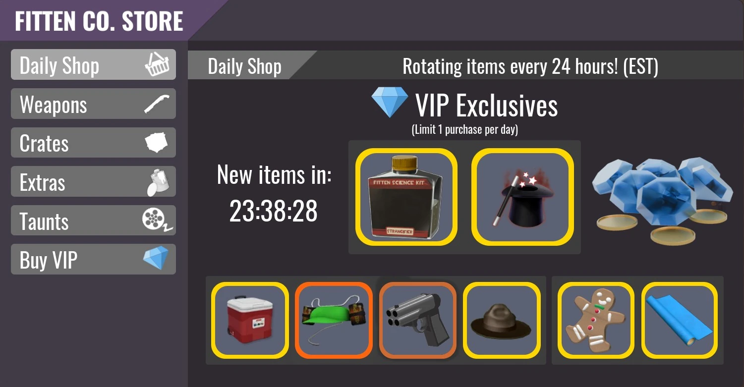 Daily Shop if it were super based: | Fandom