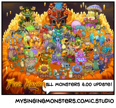 Fire Haven All Monsters Commons Rares And Epics | Fandom