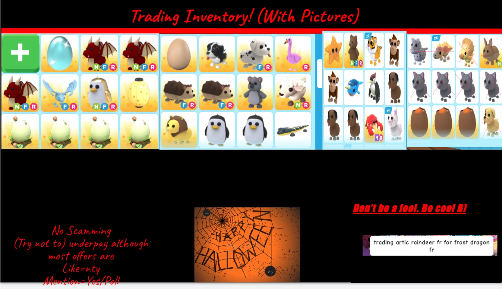 LF: Upgrading my pets/Trading my inventory | Fandom