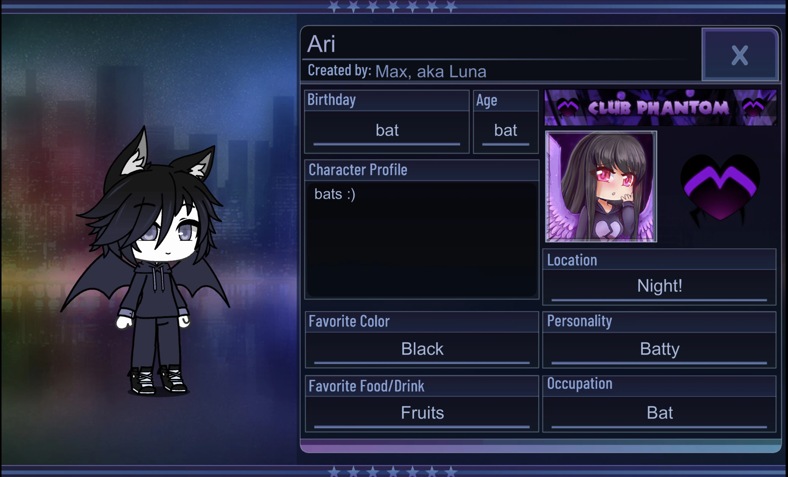 Gacha bats be like…. | Fandom