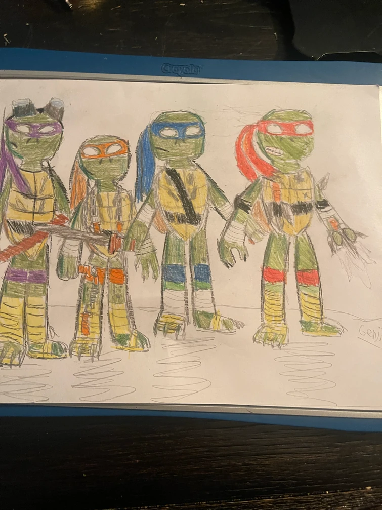 I wanted to make a tmnt fan film so I made some concept art what do you ...