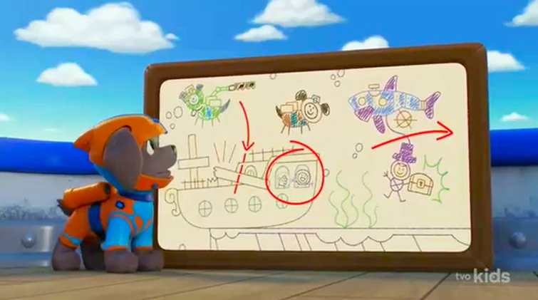 Zuma's Drawing Of A Rescue Scenario | Fandom