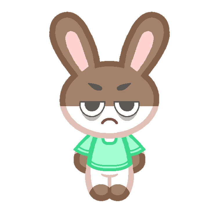 I found a bunny picrew so I created rabbit villagers in their | Fandom