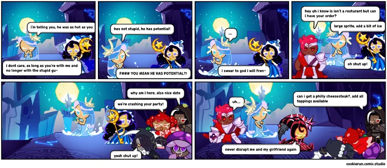 comment anything, i'll make it into a comic | Fandom