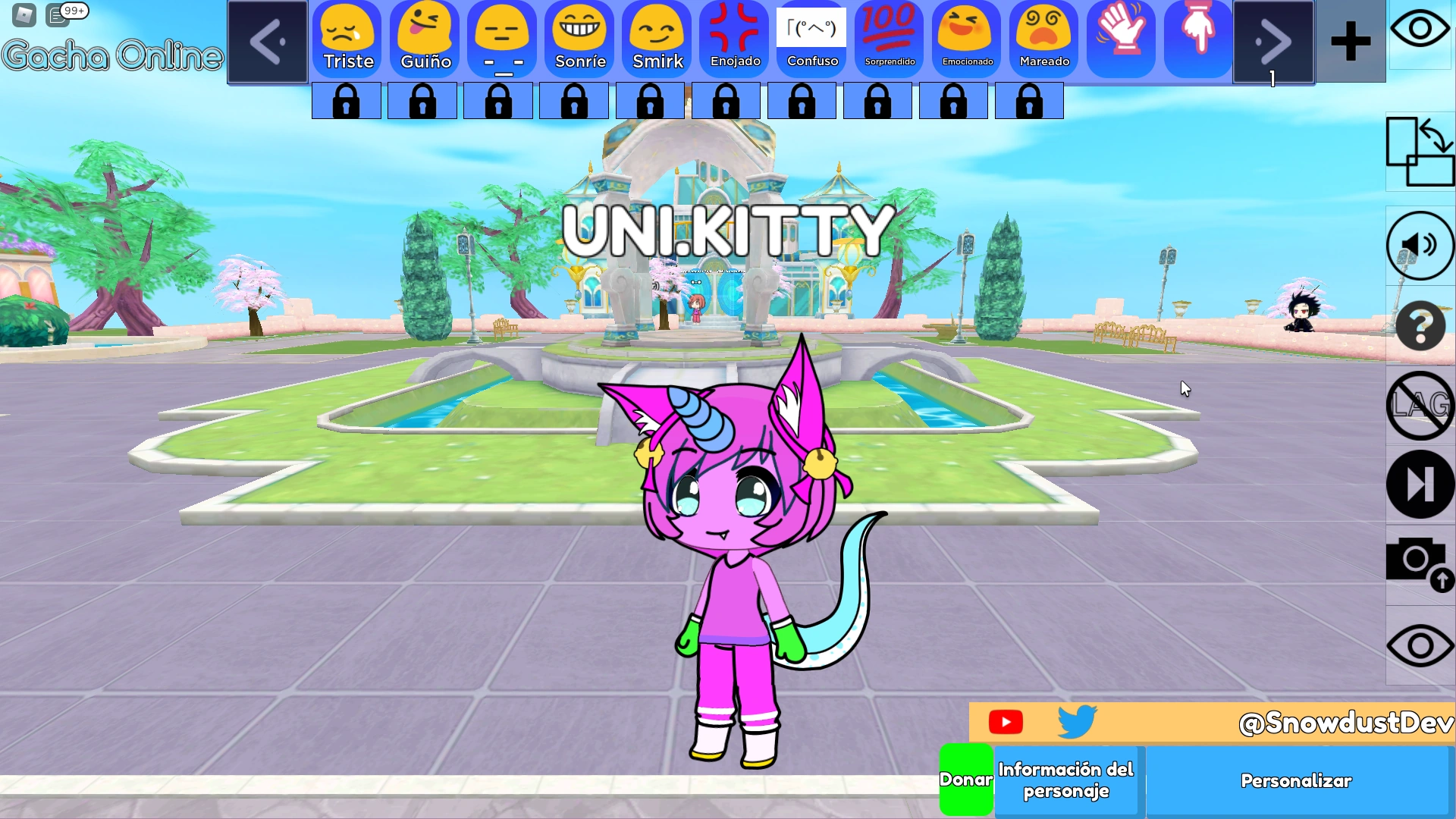 i look like the best doing unikitty in gacha online roblox! | Fandom