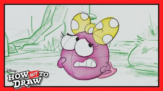 I am so happy that they final made a How Not to Draw one of Polly ...