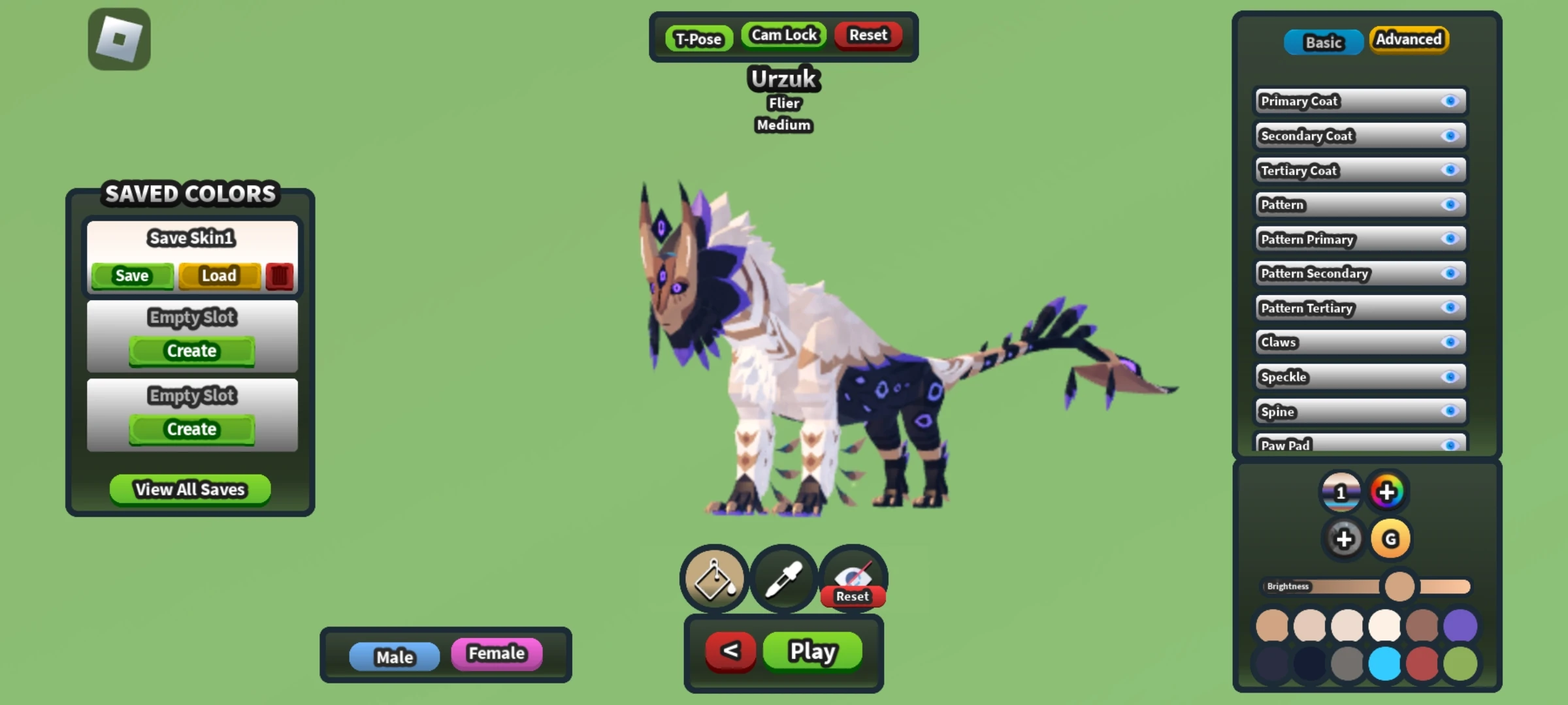 They all think skin making is fun and games until I have to cut off his ...