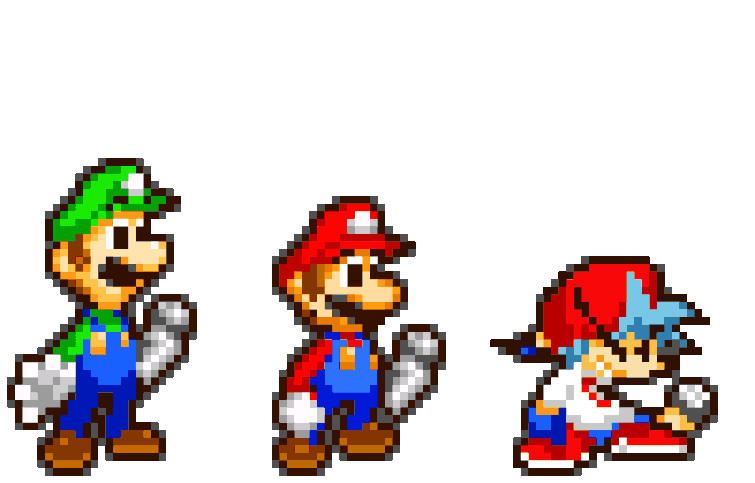 im making a fnf mod about M + L superstar saga | Fandom