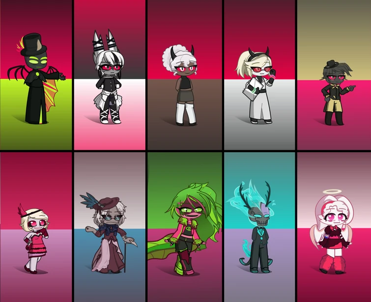 So um... updated, all my HH characters in GL2 for now | Fandom