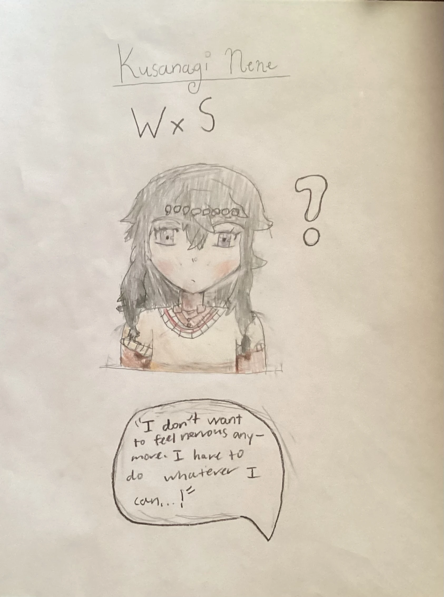 Nene drawing!! | Fandom