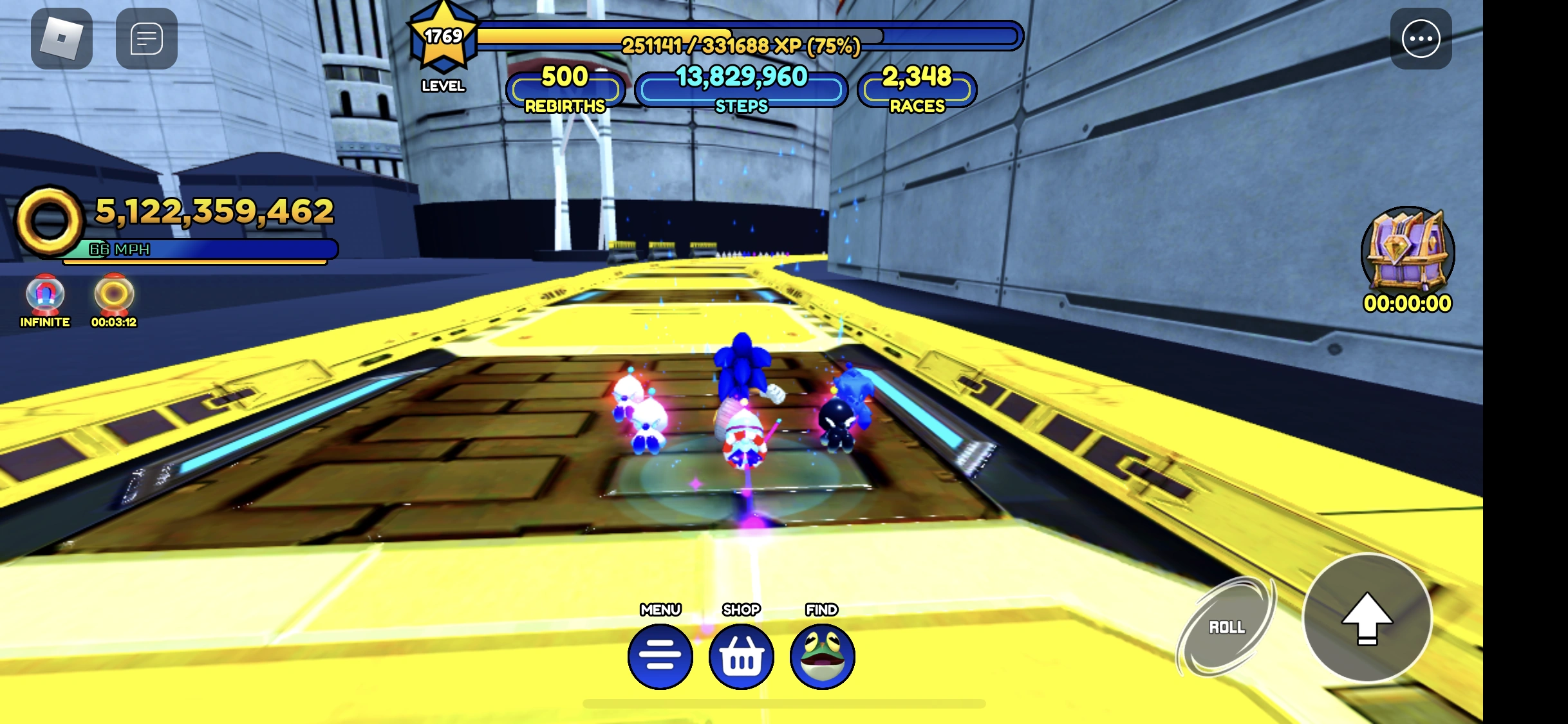 500 Rebirths in Sonic Speed Simulator! | Fandom