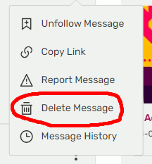 The "Delete" Button is for all Users, not only Admins... | Fandom