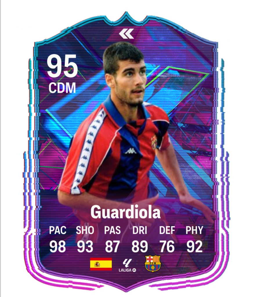 awesome guardiola card i made | Fandom