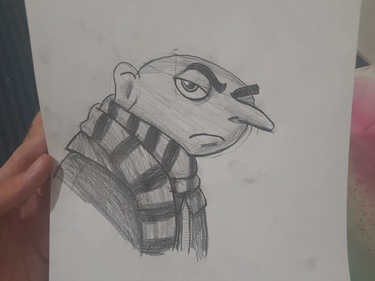 My sketch of Gru | Fandom