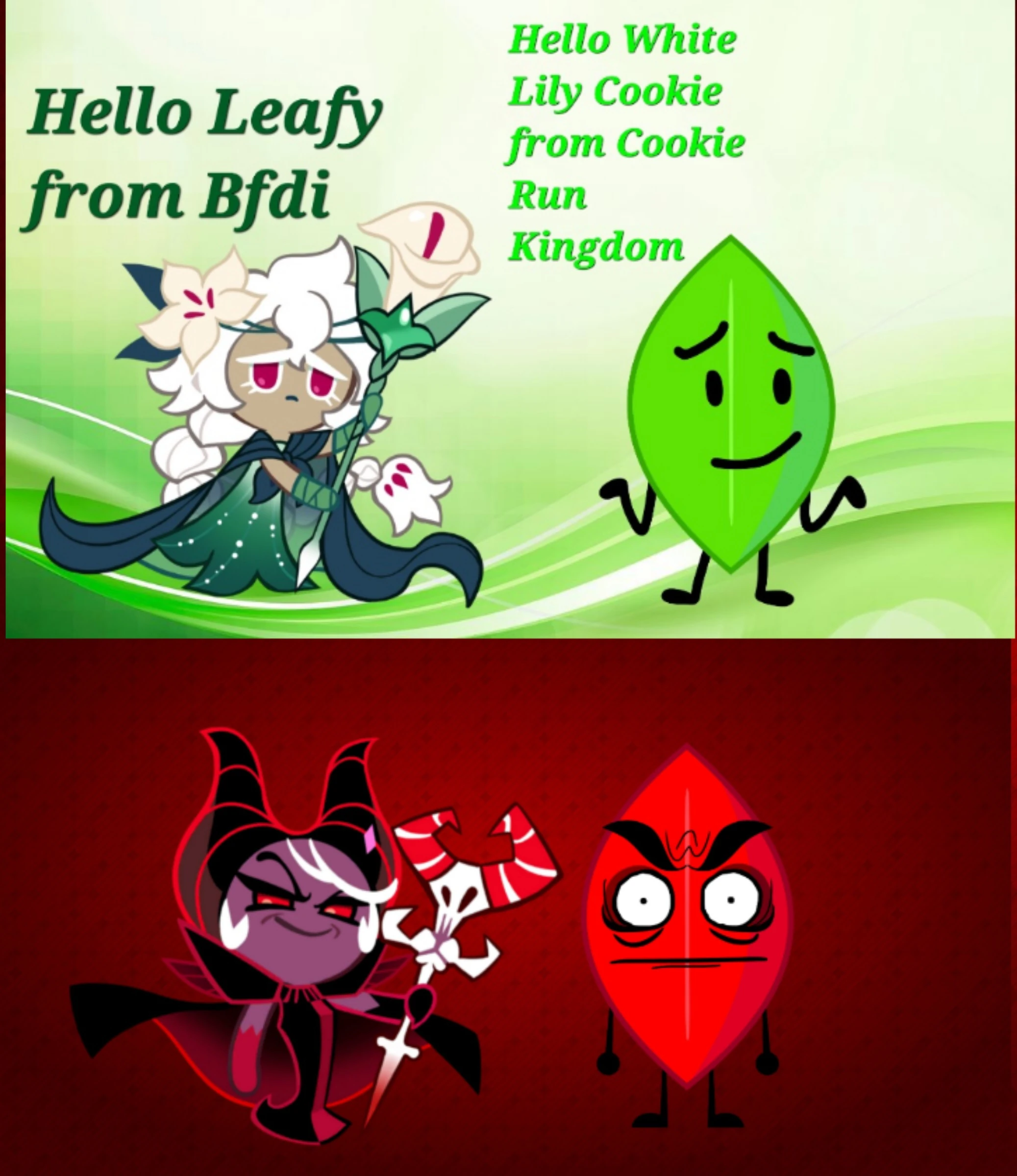 Leafy meets White Lily Cookie | Fandom