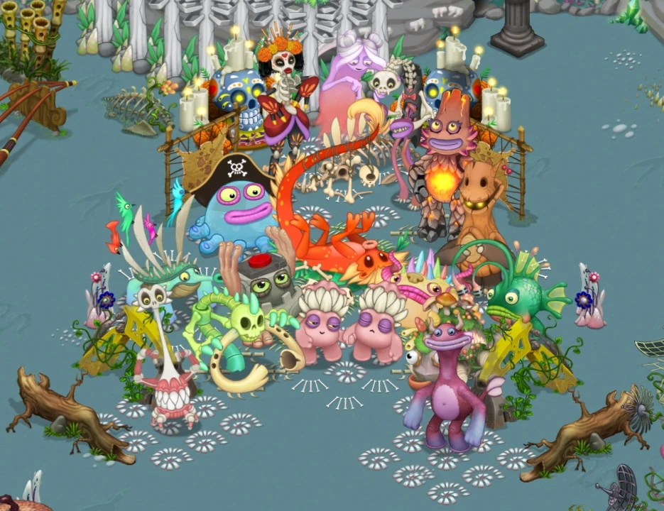 Updated my ethereal and bone island | Fandom