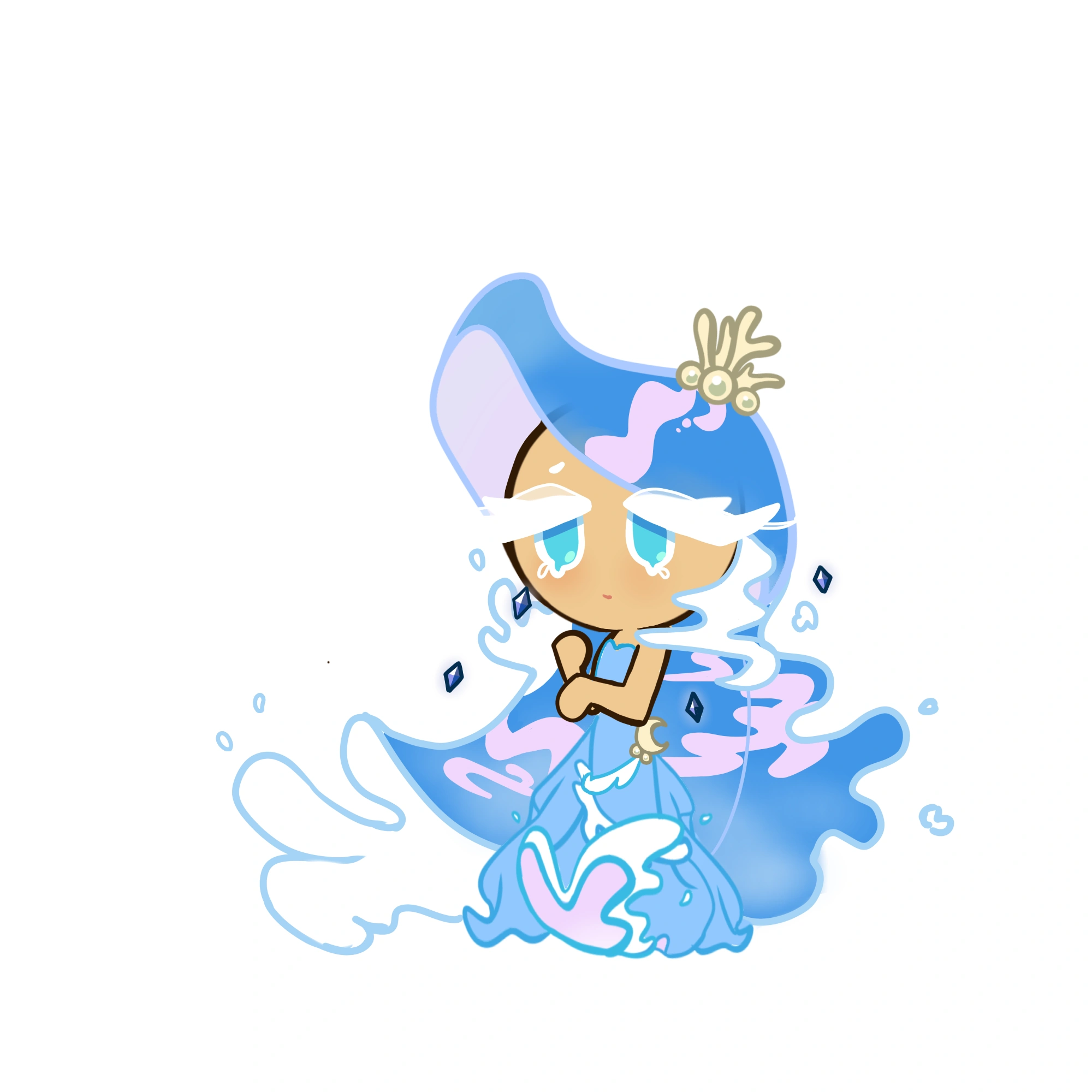 Cerulean sea cookie base so far | Fandom