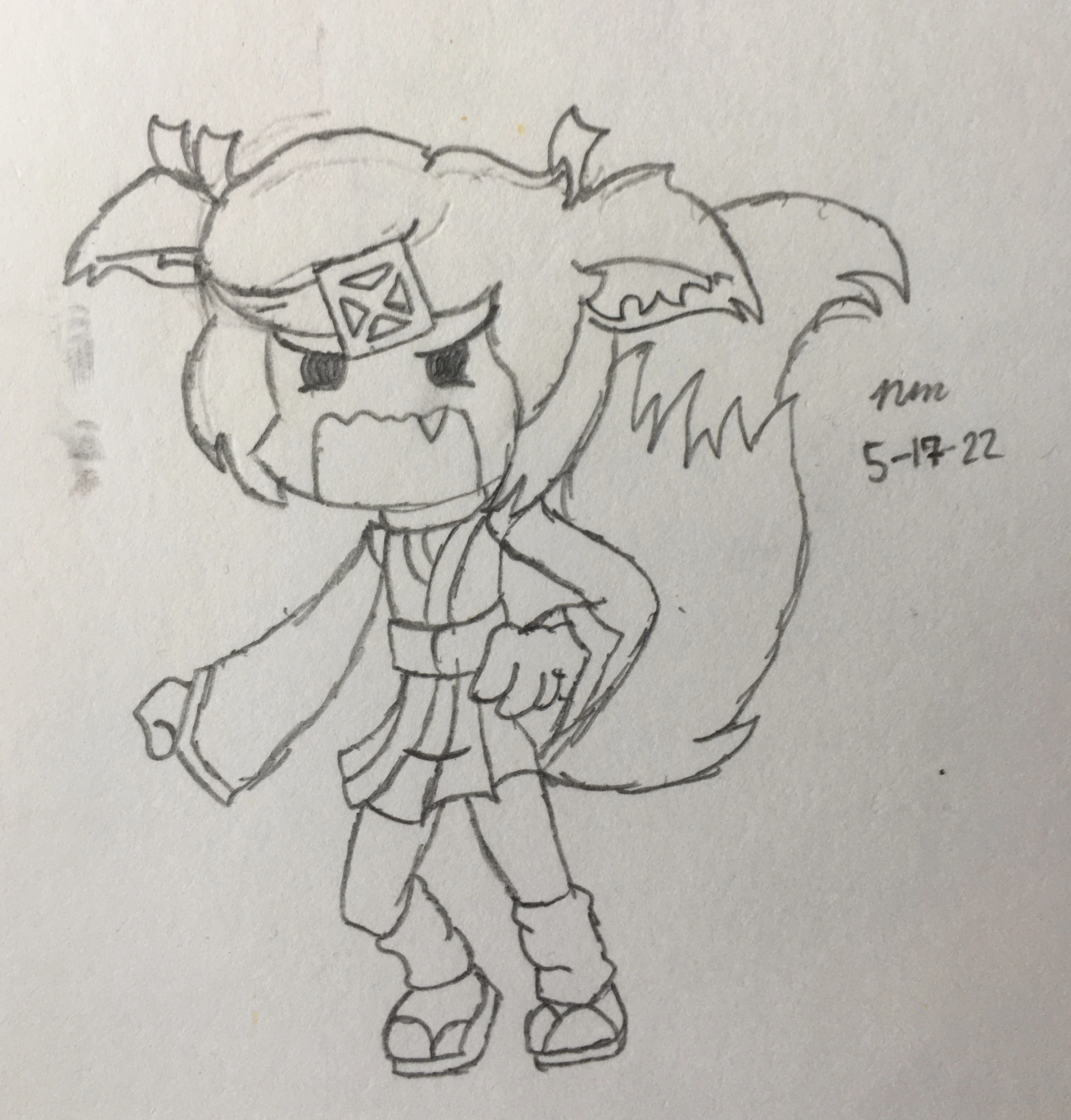 haha I suck at drawing Natsuki lol | Fandom