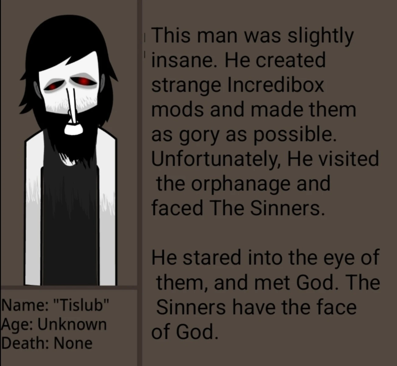 ANOTHER,this time being Tislub but bearded man | Fandom