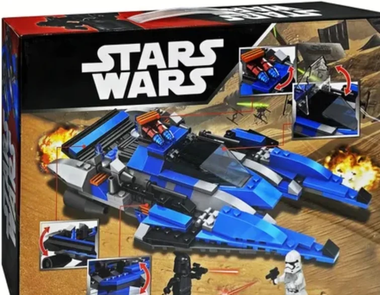 I love it when those fake LEGO (pardon, LEBQ) companies get creative ...