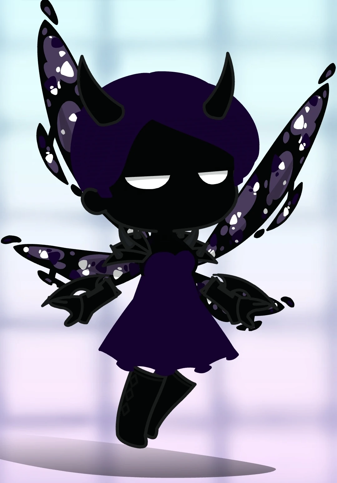 I realized that my character, Void, was in a pose that didn't show ...