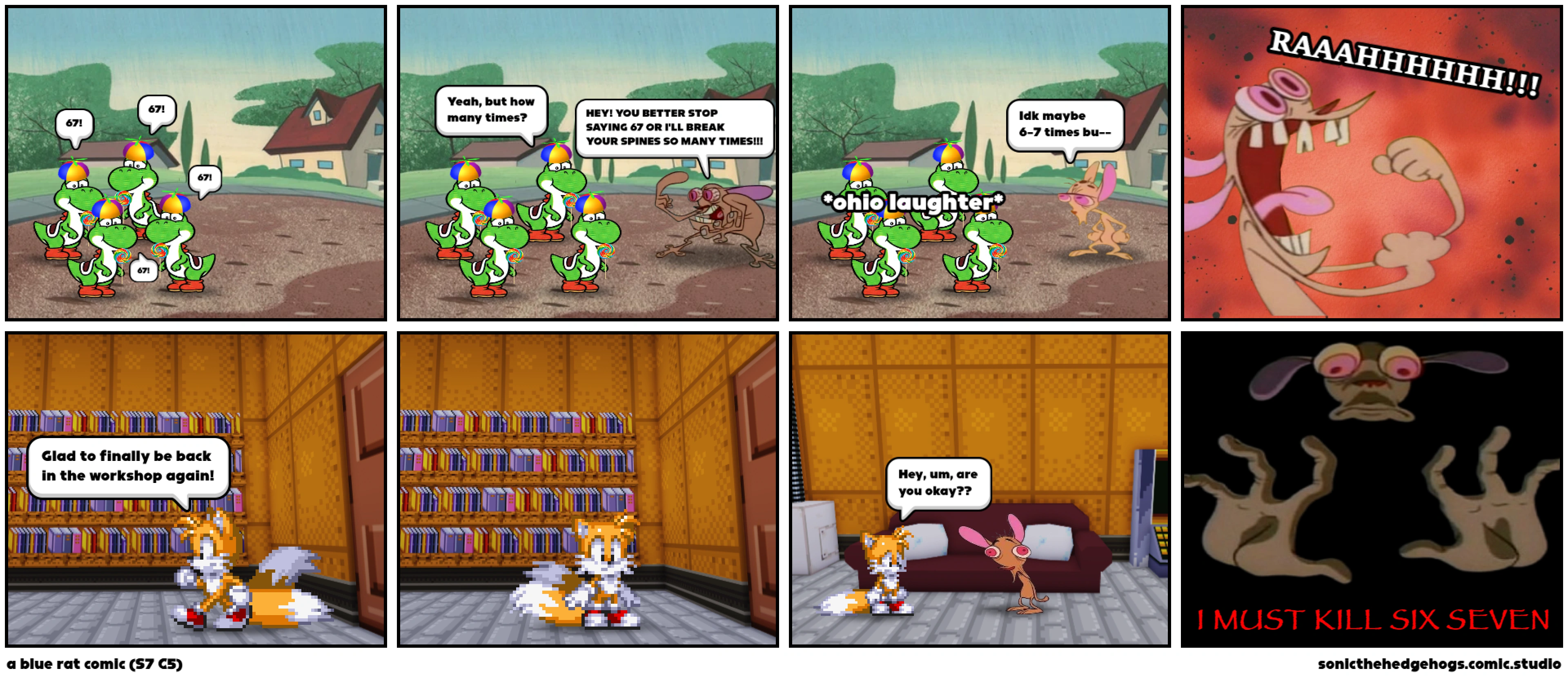 a blue rat comic #135: Ohio Shock | Fandom