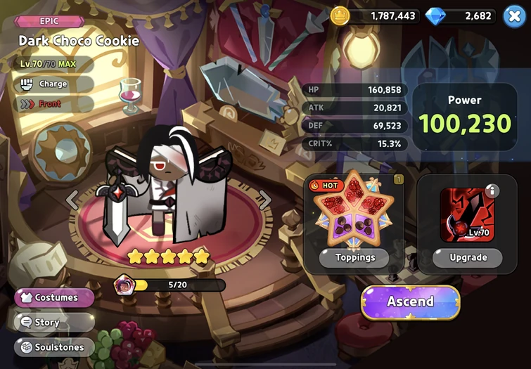 I GOT MY FIRST MAX LEVEL COOKIE AND IT’S MY FAVORITE ONE TOO! AHHHHHHH ...