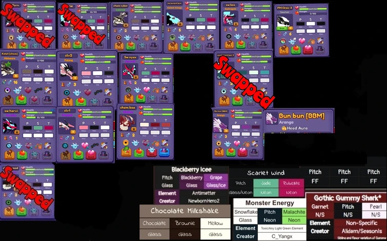 Swapping and co-hatch and trading | Fandom