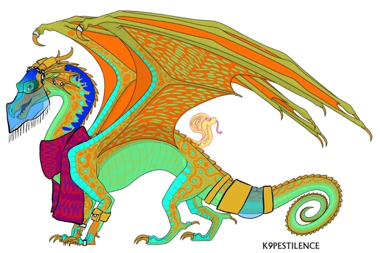 Hey can I get some name ideas? (Seawing and a rainwing) (⚠️bright color ...