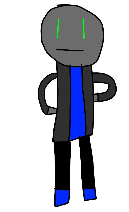 Unmasked creator(yes he Is not a cyan head Square head guy that Is a ...