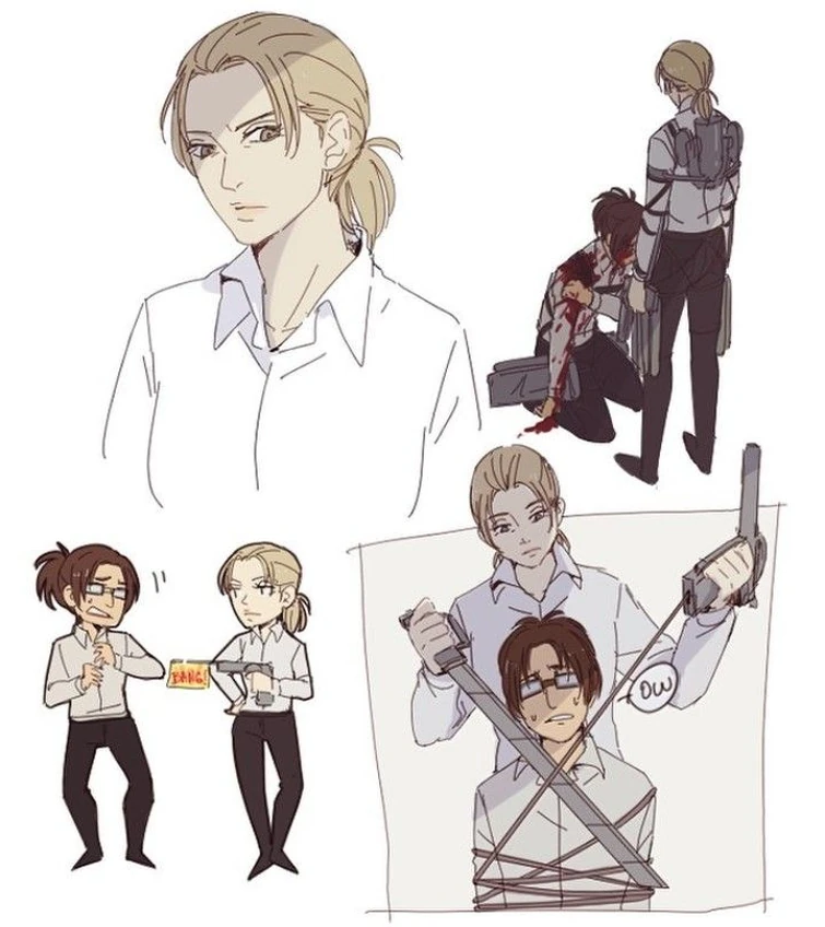 The character of Traute Caven comes into mind. And what if she never ...