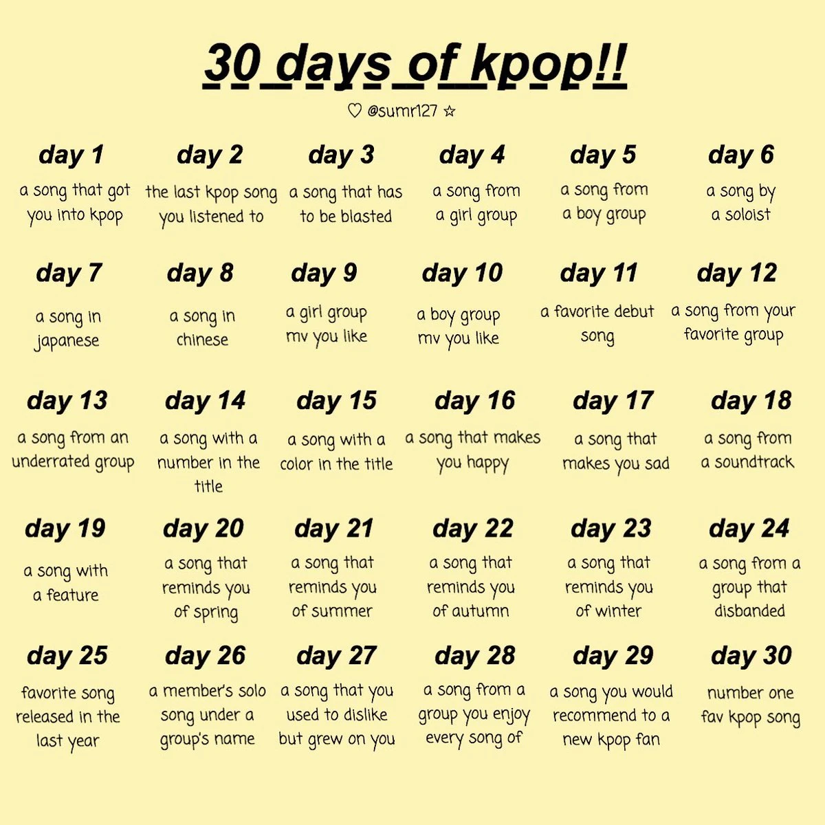 30 days of kpop (day 10/30) | Fandom