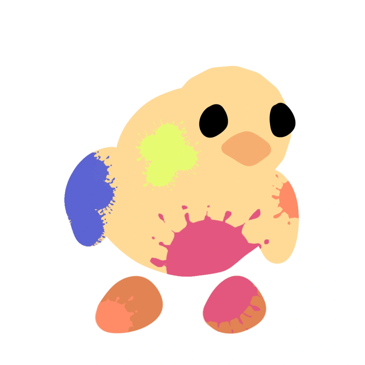 Springfest 2025 Paint Splatter Chick concept | Fandom