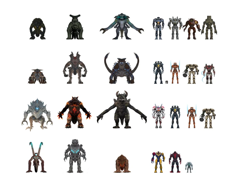Every Anteverse (Pacific Rim) monsters (part 1) | Fandom