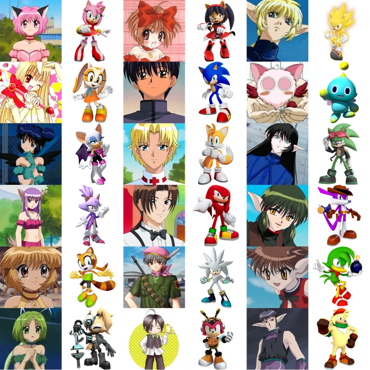 Sonic characters as Tokyo Mew Mew characters | Fandom