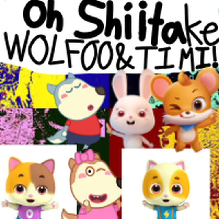Oh Shiitake Wolfoo & Timi (parody/rip-off of Oh Shiitake Mushrooms ...